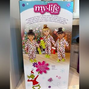 My Life As | Toys | My Life As Poseable Grinch Sleepover 8 Doll Dark ...